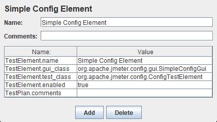 JMeter Simple Config Element How To Use