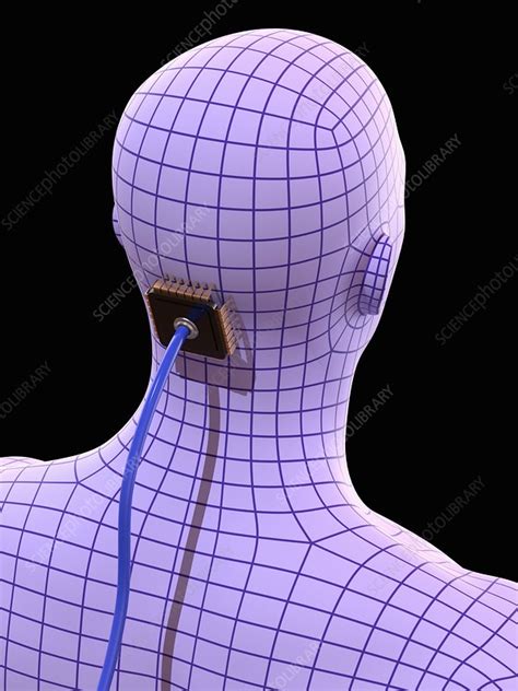 Brain Computer Interface Illustration Stock Image C Science Photo Library