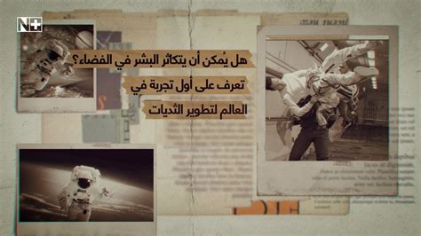 هل يُمكن أن يتكاثر البشر في الفضاء؟ تعرف على أول تجربة في العالم لتطوير