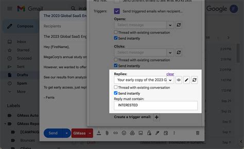 Great Ways Cold Emailers Are Using GMass S Triggered Emails