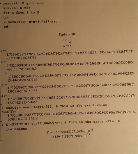 Solved Convert The Code Which Uses Newtons Method From