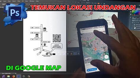 cara membuat denah lokasi undangan memakai qr code - YouTube
