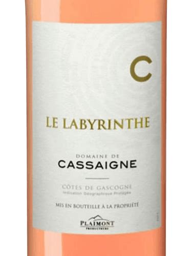 Plaimont Domaine de Cassaigne Le Labyrinthe Côtes de Gascogne Rosé