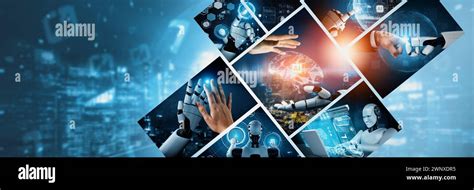 Human Interact With Ai Artificial Intelligence Virtual Assistant Robot