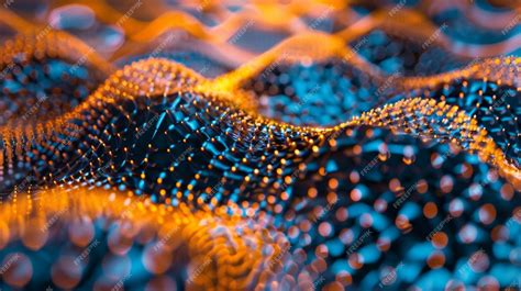 premium photo an upclose look at the microscopic structures within a