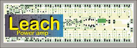 Dk Tech Pcb Audio Power Amplifier V4000 Dan Kawan2 Nya