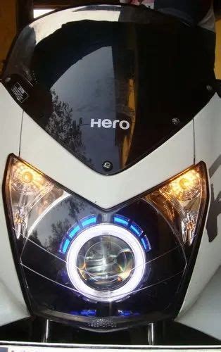 Motorcycle Projector Headlight Modification At Piece Motorcycle Headlight In Kolkata