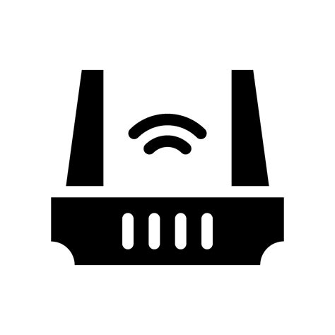 Router Icon Vector Symbol Design Illustration 26197148 Vector Art At Vecteezy
