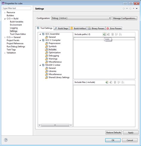 An Eclipse Cdt Tutorial With Opengl