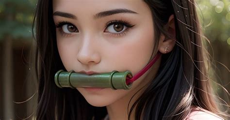 IA crea la versión más realista y bonita de Nezuko del anime Demon Slayer