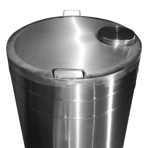Butoi INOX 108 L Cu Capac Cu Filet Si Garnitura Certificat De Garantie