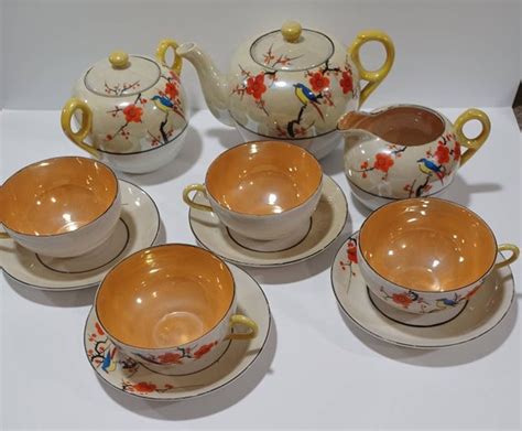 Vintage China Tea Set Tt Made In Japan Etsy