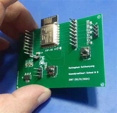 A Student Designed Esp8266 Dev Board Maker And Iot Ideas