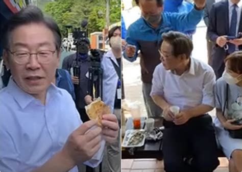 인천서 호떡 먹고 식혜 마시고…이재명 본격 선거 행보 Jtbc 뉴스