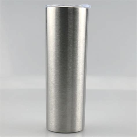 Skinny Tumbler Slim Double Walled Stainless Steel Vacuum Insulated 20oz