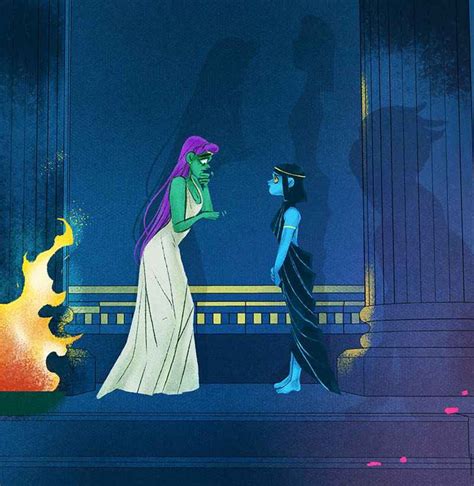 Demeter Hecate Lore Olympus Greek Mythology Art Olympus