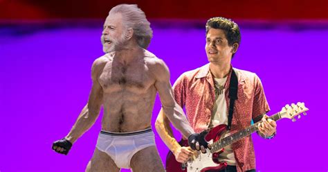 Bob Weir Clad Only In Underpants Surprises John Mayer On Stage Madhouse Magazine