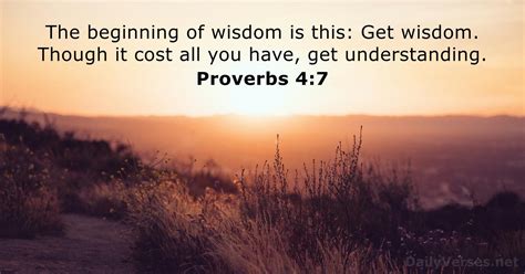 Proverbs 4 7 Bible Verse