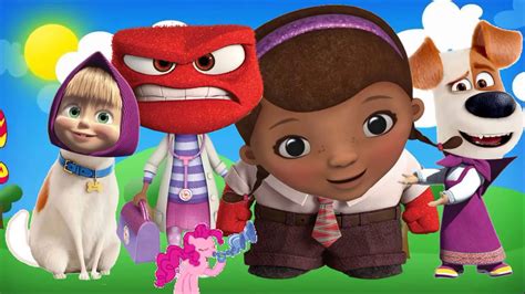 Wrong Heads Masha And The Bear Inside Out Anger Doc Mcstuffins Secret