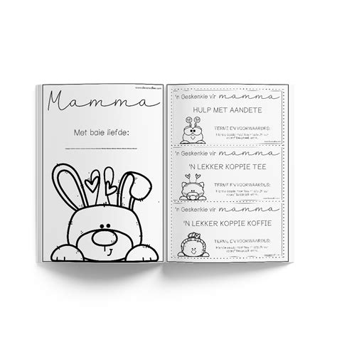 Moedersdag Aktiwiteit Clever Wolfee