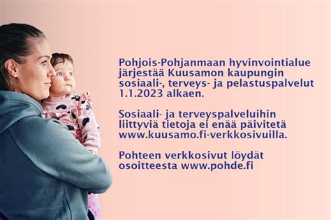 Pohjois Pohjanmaan Hyvinvointialue Pohde Palvelut Jatkuvat Tutuissa