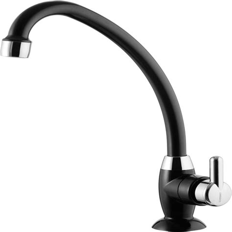 Torneira de Mesa para Cozinha Bica Móvel Bric 1167 F31 Preta e