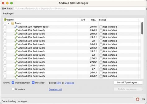 Android Sdk 매니저 Uracle