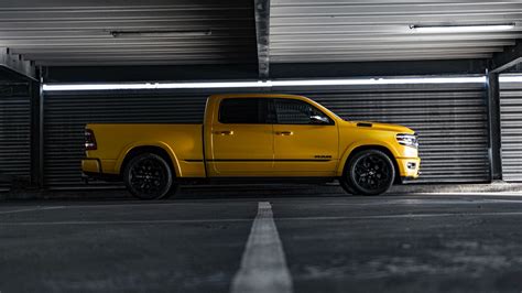 Dodge Ram Limited Folierung In Pwf Matt Sunflower Autofolierung Nrw