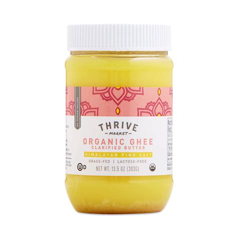 Organic Ghee With Himalayan Pink Salt Thrive Market