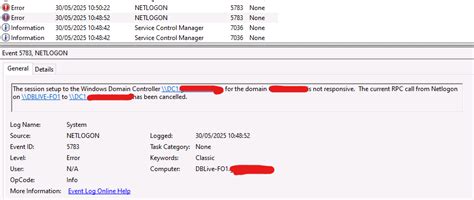 co location server issues communicating with on prem domain controllers