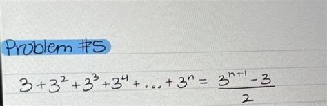 Solved Problem 5 33233343n23n1−3