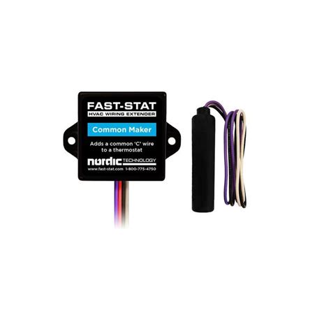 Fast Stat Common Maker Thermostat Wire Extender Adds A Common C