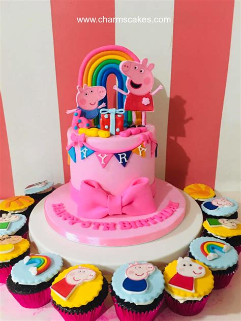 Ayra Peppa Pig Cake A Customize Peppa Pig Cake