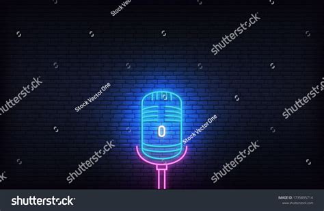 Neon Microphones Over 4 779 Royalty Free Licensable Stock Vectors