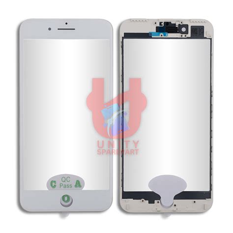 Jual KACA TOUCHSCREEN GLASS LCD FRAME IPH PLUS Shopee Indonesia
