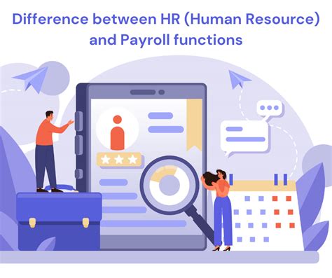 Differences Between HR Human Resources And Payroll Functions