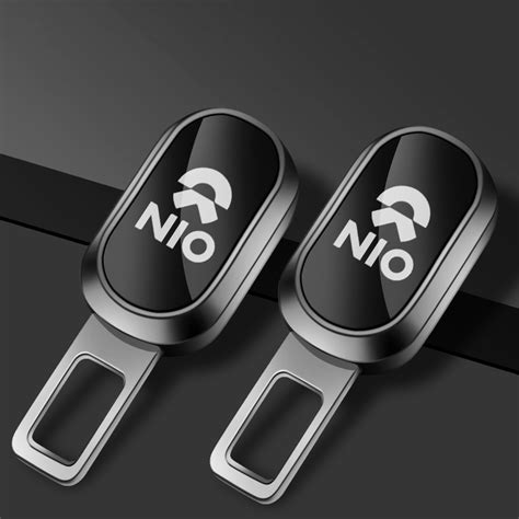 蔚来et5 es6 es7 es8 ec6汽车安全带揷锁止器插带卡口卡片 虎窝淘
