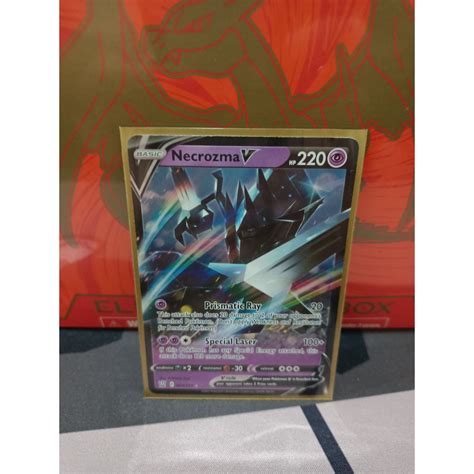 Pokemon Card Necrozma V Eng Battle Style Shopee Thailand