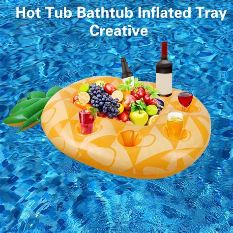 Bobasndm Premium Floating Drink Holder For Pool Hot Tub Accessories