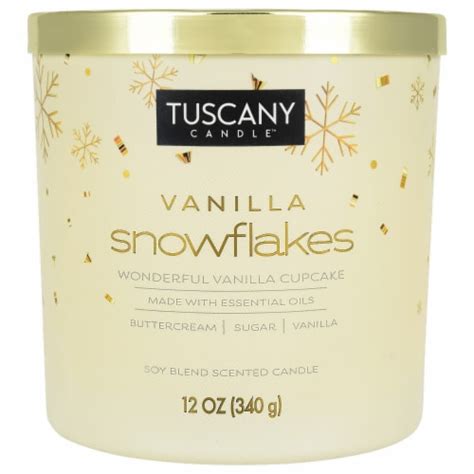 Tuscany Candle™ Limited Edition Vanilla Snowflakes Scented Jar Candle