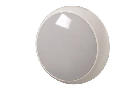 Robus Ip65 10w Emergency Circular Bulkhead Cool White