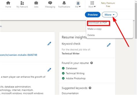 How To Convert Linkedin Profile To Resume Free
