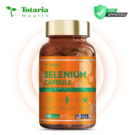 Totaria Selenium Supplement Bladder Support Selenium Pill For Immune