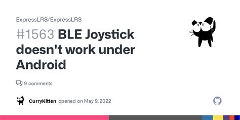 Ble Joystick Doesnt Work Under Android · Issue 1563 · Expresslrs