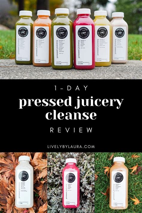 Review Of Pressed Juicerys 1 Day Juice Cleanse Artofit