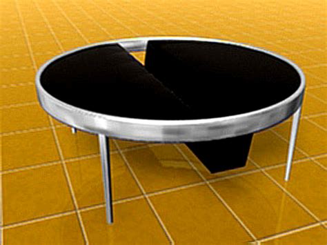 Folder Table 3d Model
