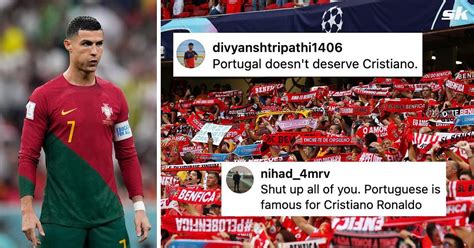 Portugal Doesnt Deserve Cristiano Fans Fume As Benfica Supporters