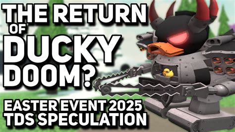 Ducky D00m Returning Duck Hunt Event Remake Roblox Tds Easter Event