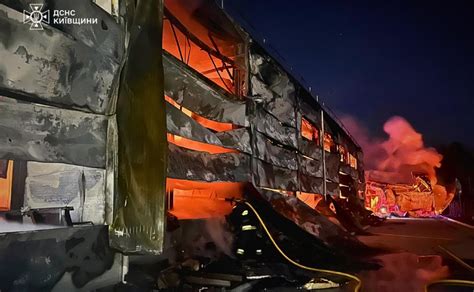 Ворог атакував Київщину дронами ППО знищила ворожі цілі ФОТО Вечірній Київ