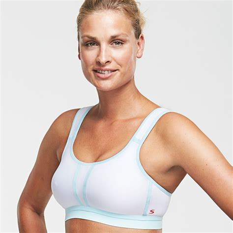 Swegmark Supreme Seamless Sports Bra White Bras Underwear Timarco